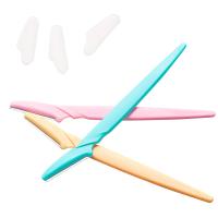 China OEM Brow Trimmer Safe Shaping Knife Facial Hair Remover Eyebrow Razor for sale