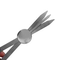 China Aluminum Alloy Compass Eyebrow Ruler Adjustable Accurate Positioning Brow Measuring Tool for sale