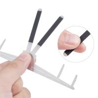 China Light Weight Eyebrow Microblading Tool SS 3 Point Positioning Measuring Ruler for sale