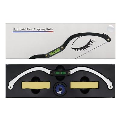 China SS Microblading Eyebrow Mapping Ruler Tattoo Marker Line Ruler Brow Measure Tool for sale