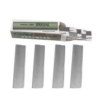 China Stainless Steel Painless Eyebrow Trimmer Makeup Shaver Razor Feather Blade for sale