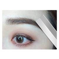 China Stainless Steel Painless Eyebrow Trimmer Makeup Shaver Razor Feather Blade for sale