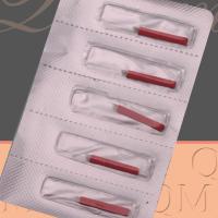 China Medical Stainless Steel+copper Sterilized Harmless Permanent Makeup Needles , Shading Tattoo Needles for sale