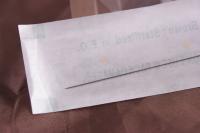 China 3D 1R Needle Stainless steel Eyebrow Embroidery Microblading Tattoo Blades U Shape Curved For Short Lines for sale