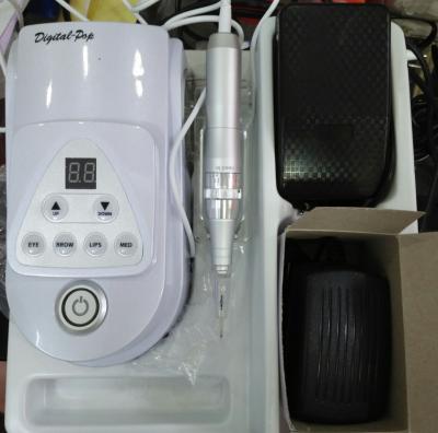 China Adjustable Needle Extension Permanent Makeup Tattoo Kit Plastic / Metal Shell for sale