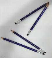 China Non-toxic Harmless Permanent Makeup Tattoo Eyebrow Liner Pencil With Brush Several Colors for sale
