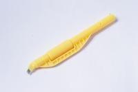 China Disposable manual tattoo pen in professinal , yellow Microshading Handpiece and detachable for sale