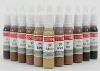 China 10ml Non Toxic Permanent Makeup Pigments Harmless Natural Liquid Super Bright for sale