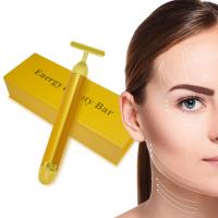 China Stainless Steel T Shape Gold Energy Beauty Bar Sculpt Firm And Smooth Face for sale