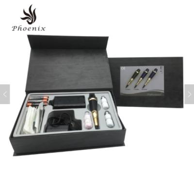 China Low Noise Permanent Makeup Tattoo Machine Kit Black / Blue Color Lightweight for sale
