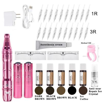 China Micro Blade Eyebrow Lip Tattoo Pencil Machine Set for sale