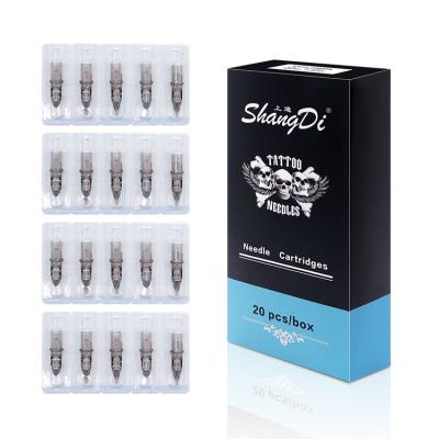 China 316 Stainless Steel Tattoo Needle Cartridge 20pcs Sterilized for sale