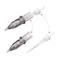 China 316 Stainless Steel Tattoo Needle Cartridge 20pcs Sterilized for sale