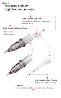 China 316 Stainless Steel Tattoo Needle Cartridge 20pcs Box for sale