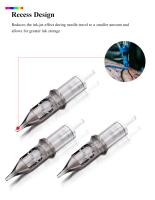 China 316 Stainless Steel Tattoo Needle Cartridge 20pcs Box for sale