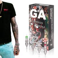 China 20pcs Disposable Tattoo Needles 7RL Stainless Steel Cartridges for sale