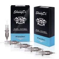 China 316L Stainless Steel Tattoo Needle Cartridge 20pcs Box CE ISO Certified for sale