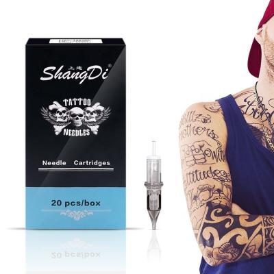 China 316L Stainless Steel Tattoo Needle Cartridge 20pcs/box CE&ISO Certified for sale