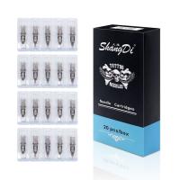 China 316L Stainless Steel Tattoo Needle Cartridge 20pcs/box CE&ISO Certified for sale