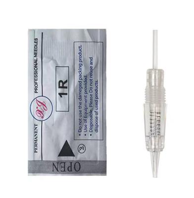 China Medical Grade Stainless Steel Tattoo Needle Cartridge 1R 3R 5R 5F 7F for sale