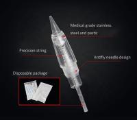 China Medical Grade Stainless Steel Tattoo Needle Cartridge 1R 3R 5R 5F 7F for sale