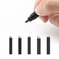 China Waterproof Easy To Use Soft Disposable Microblading Tattoo Pen for Eyebrow Permanent Makeup for sale