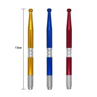 China Professional Microblading Pen with Crossing Lock-Needle Device Multiple Needle Types and Lightweight Aluminum Alloy Design for sale