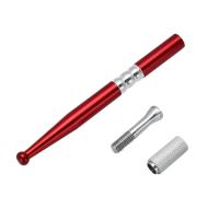 China Professional Microblading Pen with Crossing Lock-Needle Device Multiple Needle Types and Lightweight Aluminum Alloy Design for sale