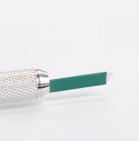 China 0.20mm 16F Green Microblading Needle for Permanent Makeup Eyebrow Tattoo for sale