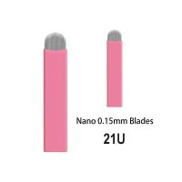China Single Use Disposable Microblading Needle Cartridge with 12/14/17/18/21/18U Pins for Eyebrow Microblading for sale