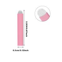 China Single Use Disposable Microblading Needle Cartridge with 12/14/17/18/21/18U Pins for Eyebrow Microblading for sale