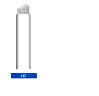 China Medical Grade Stainless Steel Disposable Microblading Needle Eyebrow Tattoo Pen in 7F/9F/11F/12F/14F/16F/18F/18U/14Z Sizes for sale