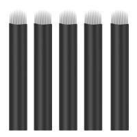 China Medical Grade Stainless Steel Microblading Needle for Eyebrow Tattoo with Multiple Sizes and Sharp Durable Design for sale