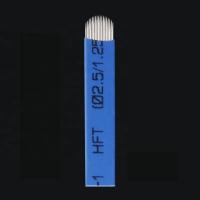 China Medical Grade Stainless Steel 0.18mm Sterilized Disposable Microblading Needle for Eyebrow Tattoo for sale