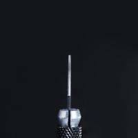 China Medical Grade Sterilized 3RL Microblading Tattoo Needle for Eyebrow Permanent Makeup for sale