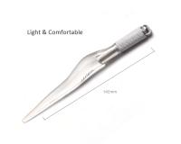 China PCD Microblading Pen for Eyebrow Tattoo 14cm Length Manual Permanent Makeup Pen 100pcs/pack with 50pcs MOQ for sale