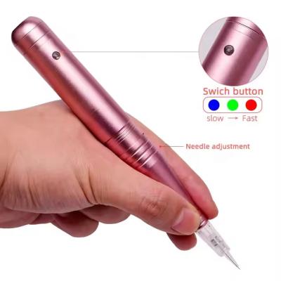 China Portable Electric Lithium Battery Tattoo Gun Pen for Permanent Makeup Training Academy for sale