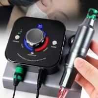 China Professional Ameia Wireless Microblading Machine Digital for PMU Tattoo Pen for Custom Skin Eyebrow Permanent Battery Connection for sale