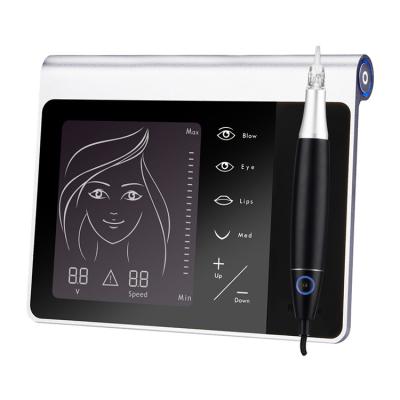China Hot Selling Model Digital Tattoo Pen for Eyebrows Lips Touch Screen Face Permanent Make-Up Microblade Pen Highly Popular for sale