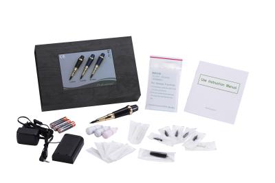 China Security Temporary Permanent Makeup Tattoo Pen Set Needles Length 0.35mm for sale