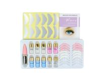 China Pink Large Wave Eyelash Perm Kit Three Sizes Perm Rod Lash Lifting for sale