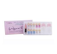 China Pink Large Wave Eyelash Perm Kit Three Sizes Perm Rod Lash Lifting for sale