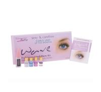 China Pink Large Wave Eyelash Perm Kit Three Sizes Perm Rod Lash Lifting for sale