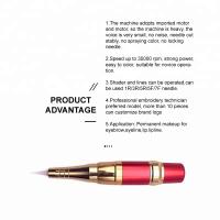 China Hand Held Taiwan Professional Permanent Makeup Machine Pen Two Colors For Choose for sale