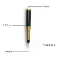 China Small Aluminum alloy Rotative Microblading Tattoo Machine Pen Can Make Private Label for sale