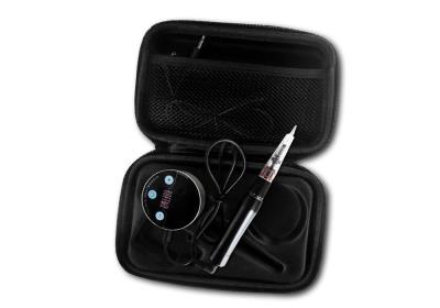 China 2020 Black Plastic Maretial Permanent Makeup Machine Pen Touch Screen MTS + PMU Handpiece Digital Tattoo Gun for sale