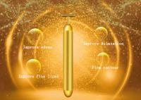 China Electric Permanent Makeup Accessories Gold Stick Face Rejuvenating Lifting Firming Stick Massager for sale