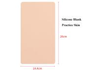 China PMU Permanent Makeup Rubber 3D Lips Practice Skin Tattoo Mat To Practice Perfect Eyebrow for sale