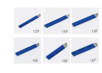 China 7 / 14 / 17 / 18 Pins Stainless Steel Premium Nano Elite Cartridge Needles Permanent Makeup Eyebrow Embroidery for sale