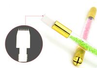 China Tattoo Manual Needle ,  Light Oxygen Needle Manual Fogging Needle, Scab-free Embroidery Smoke Eyebrow Needles for sale